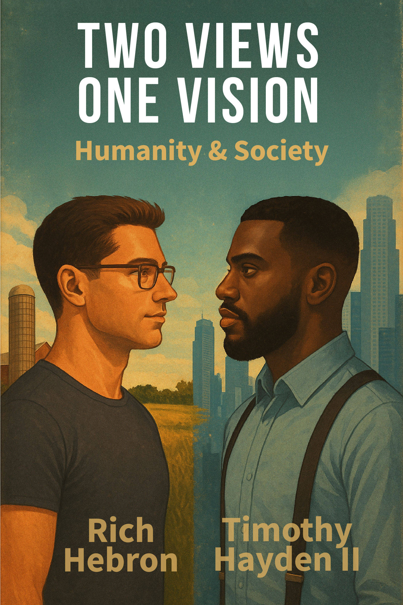 Two Views, One Vision: Humanity & Society - Blue Byron Books